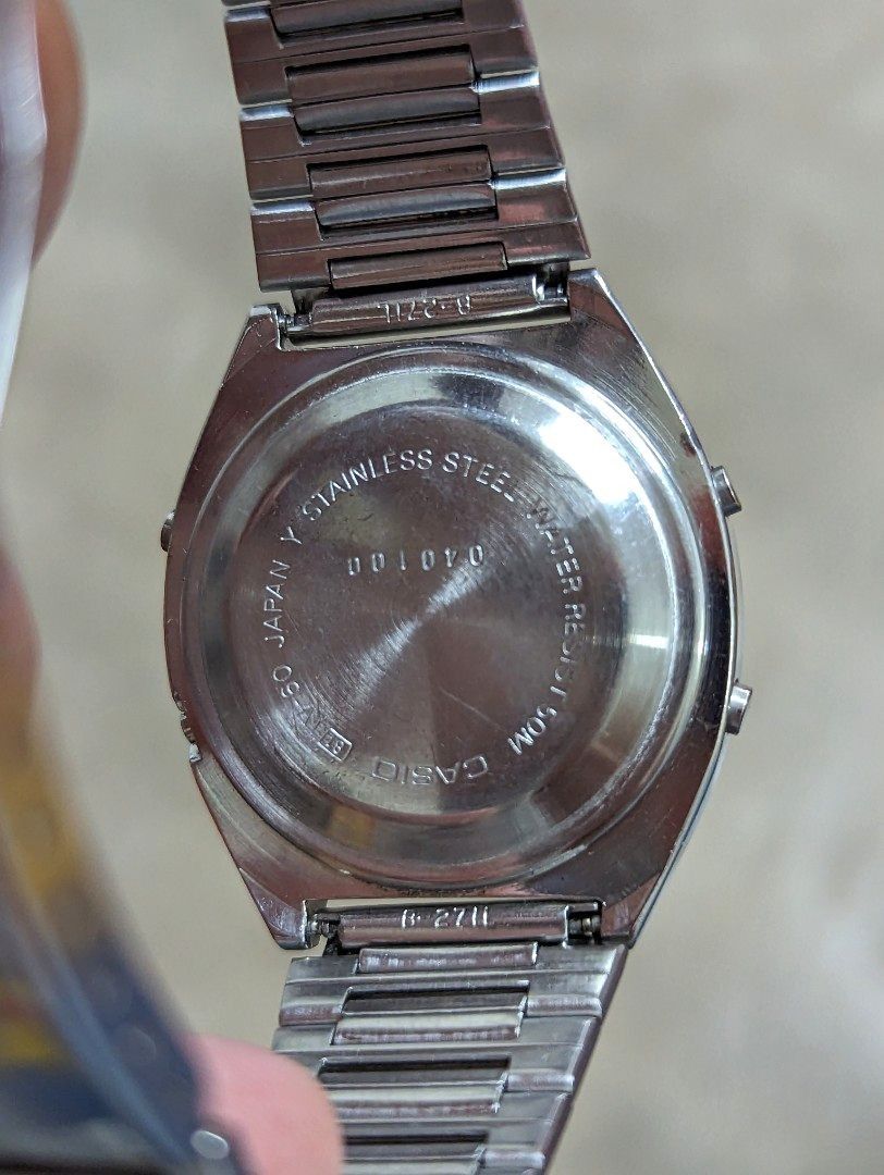 CASIO W-60 QW-81 VINTAGE 1979, Men's Fashion, Watches & Accessories ...