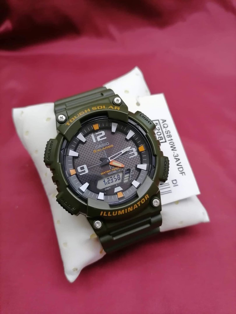 Casio Watch AQS810W-3A, Men's Fashion, Watches & Accessories, Watches ...