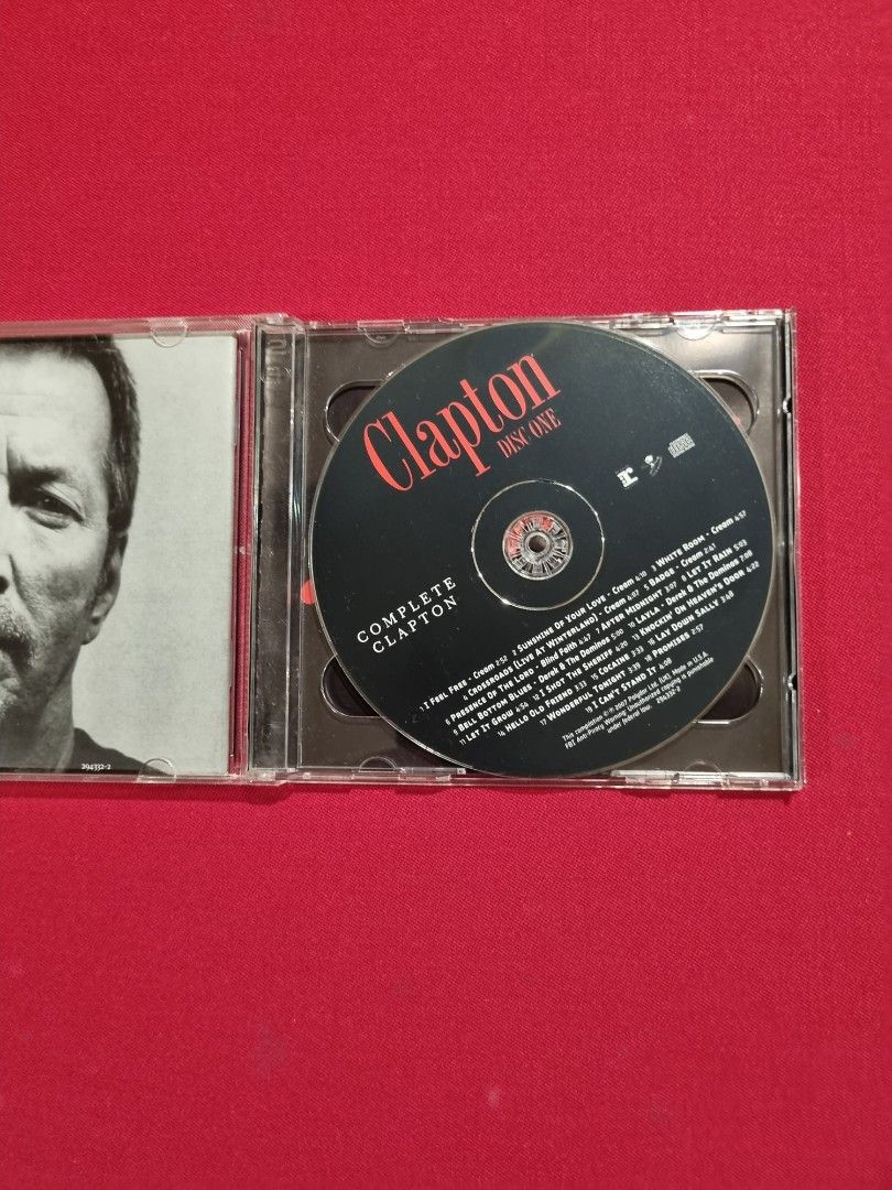 CD Eric Clapton Complete Clapton 2CD, Hobbies & Toys, Music & Media ...
