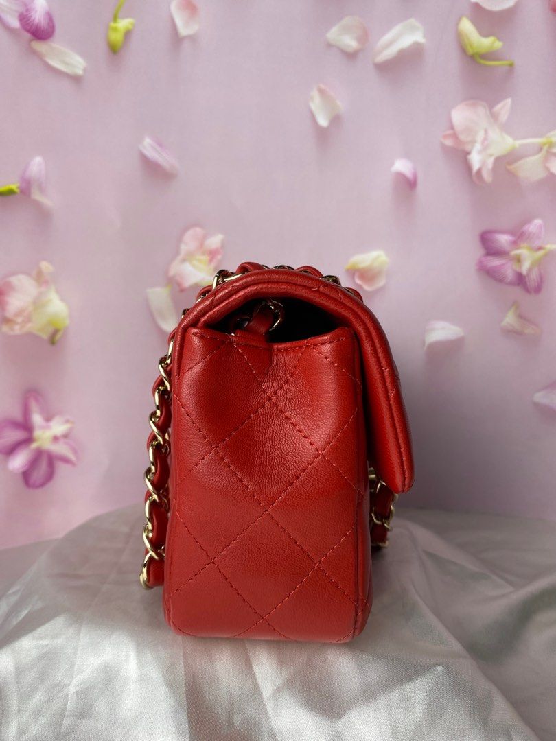 Chanel Mini Rectangle Flap, Luxury, Bags & Wallets on Carousell