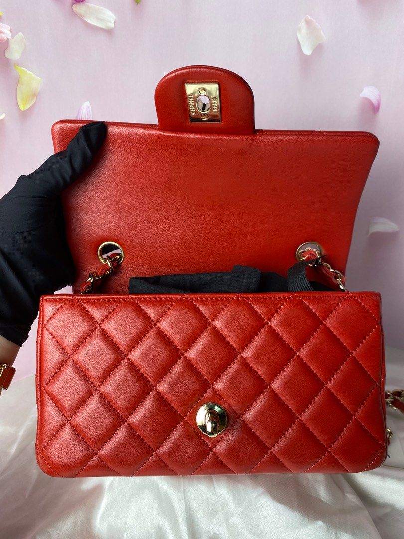 Chanel Mini Rectangle Flap, Luxury, Bags & Wallets on Carousell