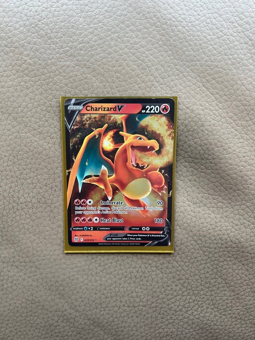 Charizard V Brilliant Stars, Hobbies & Toys, Memorabilia & Collectibles ...