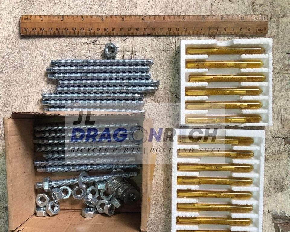 CHEMICAL ANCHOR BOLTS M10 X 130mm - ALL SIZES AVAILABLE, Commercial ...