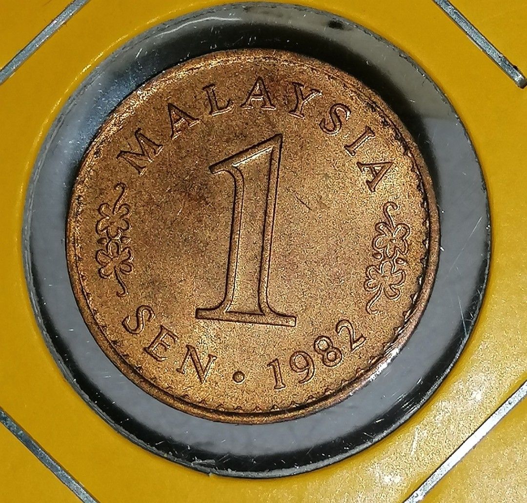 COIN - 1 SEN MALAYSIA 1982 ( UNC ), Hobbies & Toys, Collectibles ...