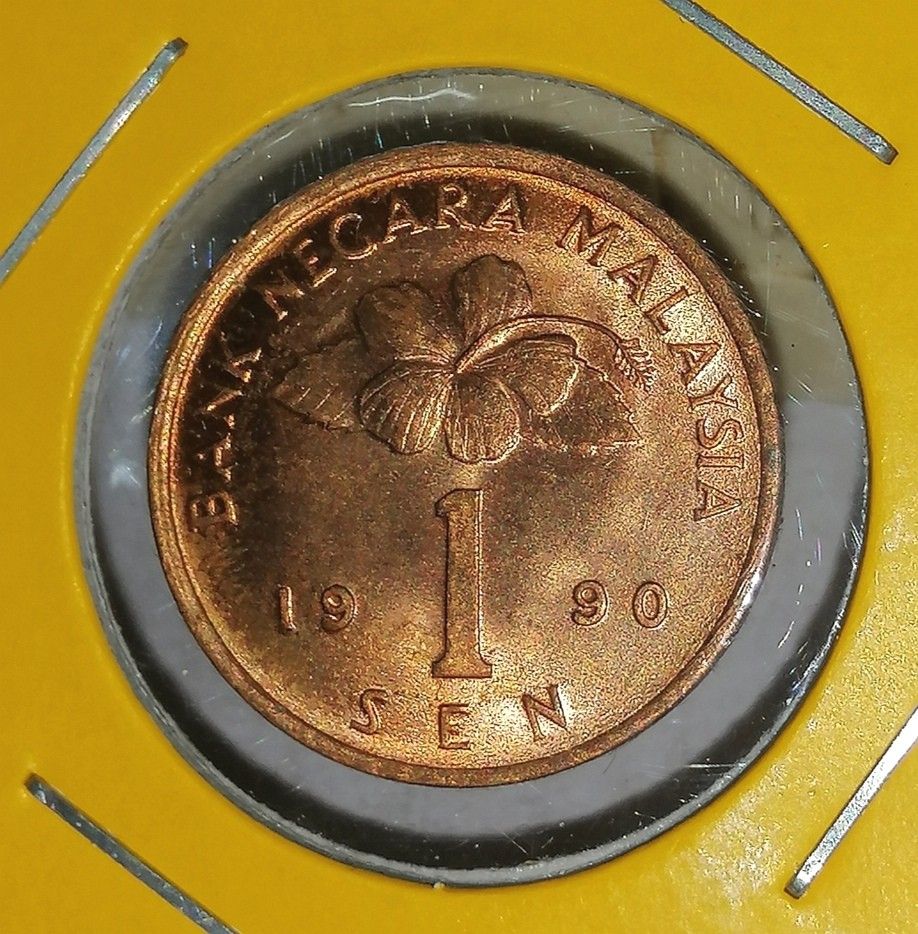 COIN - 1 SEN MALAYSIA 1990 (UNC), Hobbies & Toys, Collectibles ...