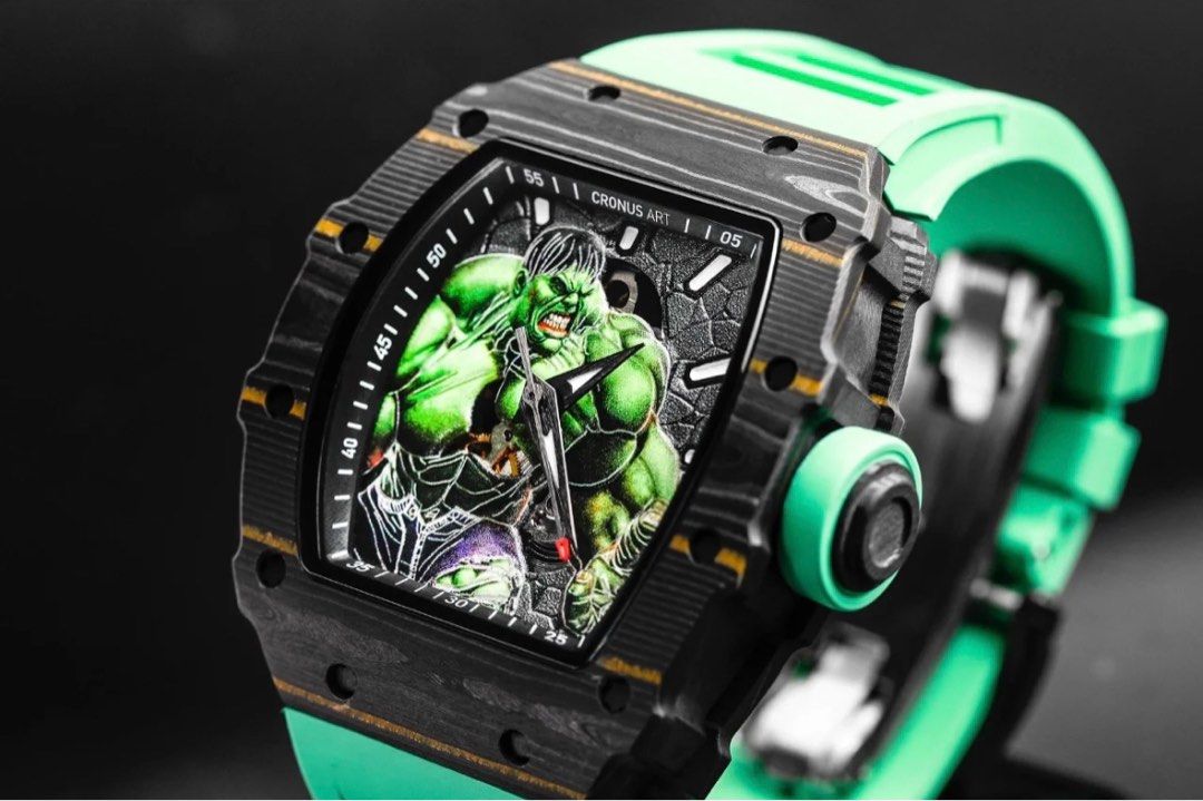 CronusArt Watch (The Hulk), Men's Fashion, Watches & Accessories ...