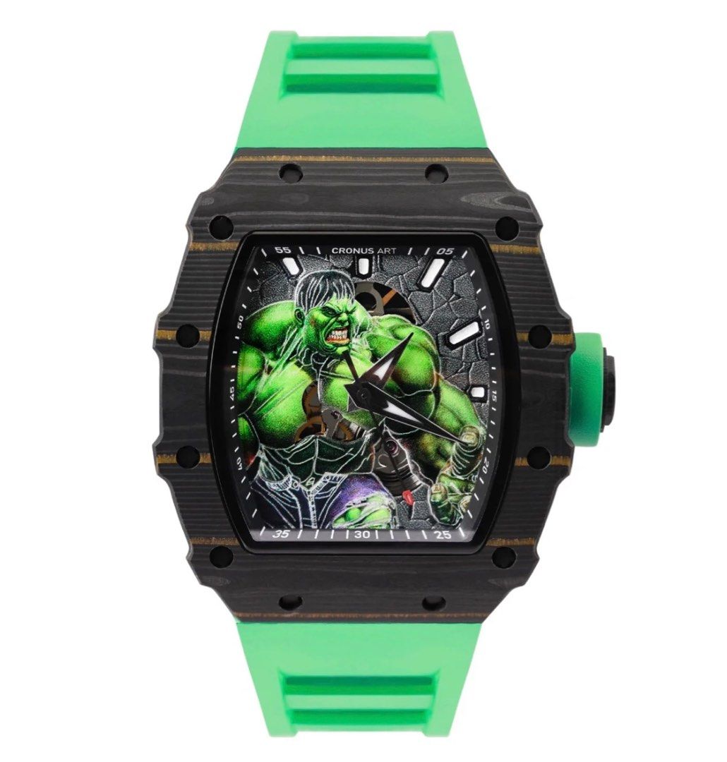 CronusArt Watch (The Hulk), Men's Fashion, Watches & Accessories ...
