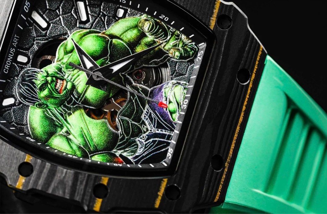 CronusArt Watch (The Hulk), Men's Fashion, Watches & Accessories ...