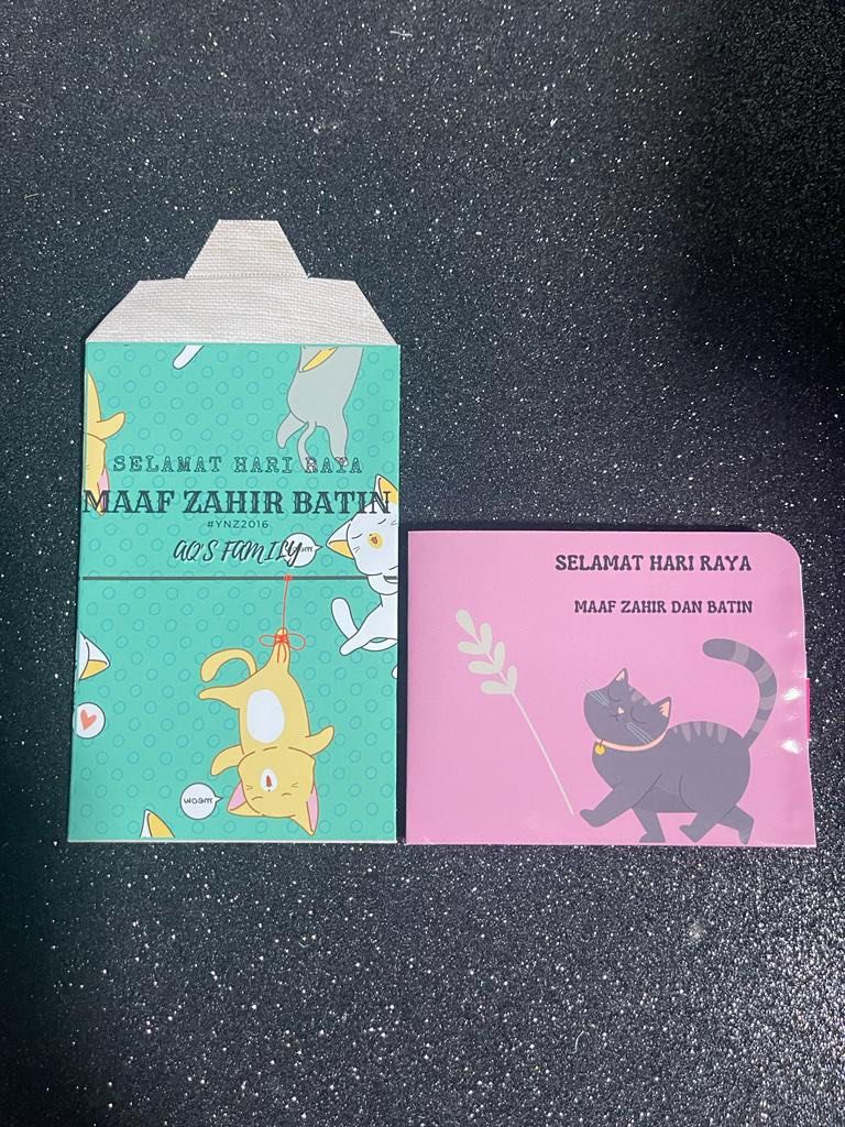 Custom sampul raya (New design), Hobbies & Toys, Stationery & Craft ...