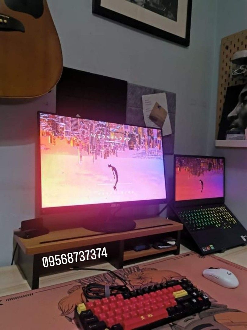 "CUSTOMIZE MONITOR STAND", Furniture & Home Living, Office Furniture ...