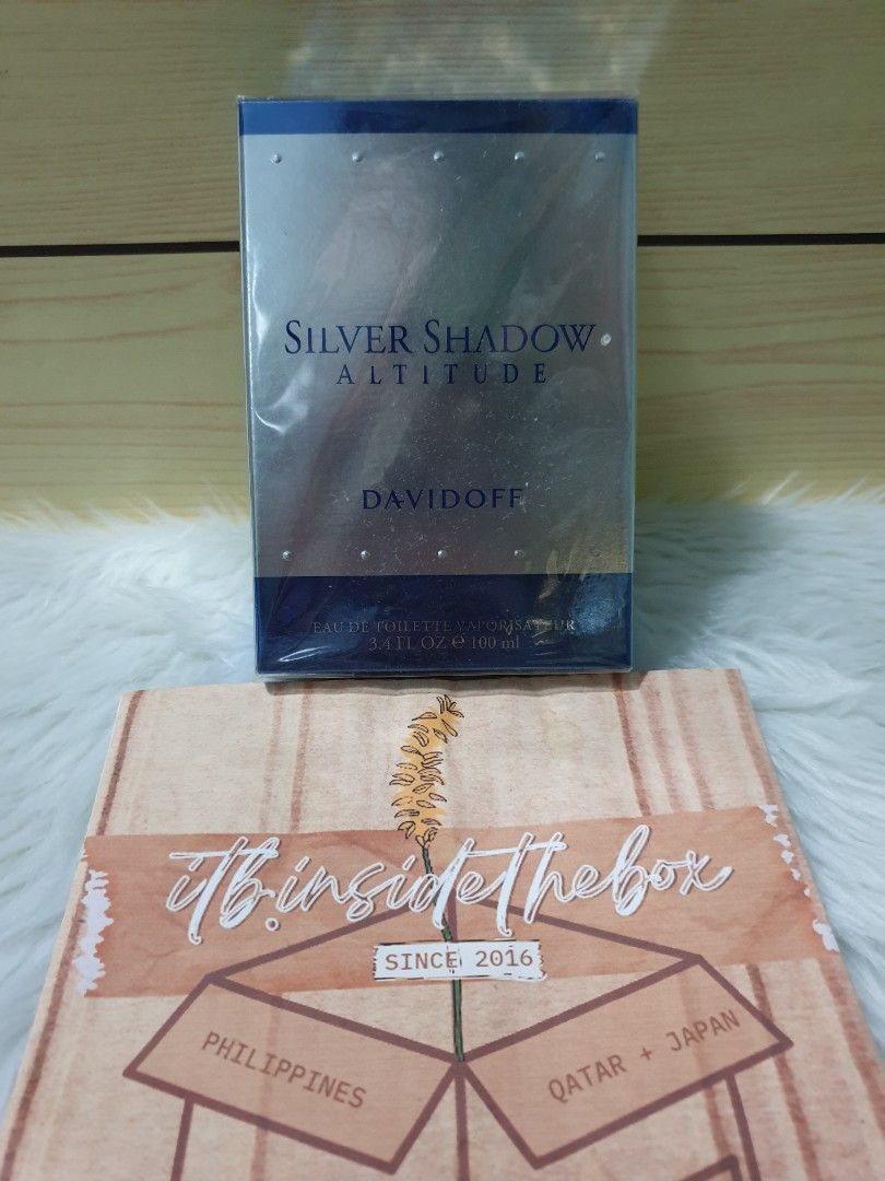DAVIDOFF SILVER SHADOW ALTITUDE PERFUME, Beauty & Personal Care ...