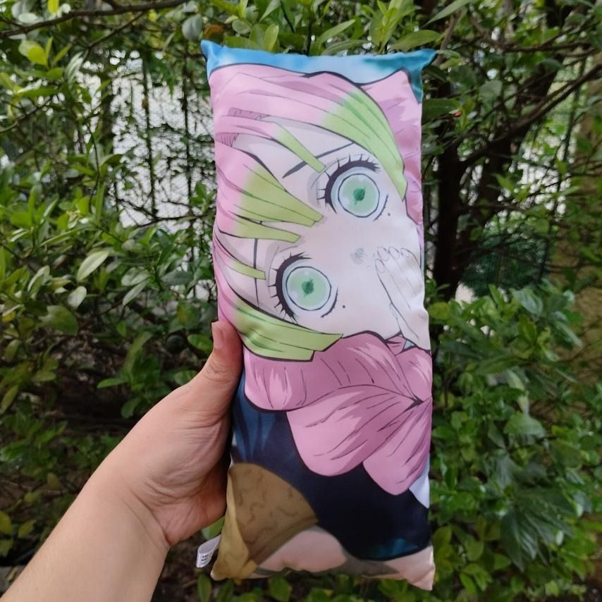Demon Slayer Love Hashira Mitsuri Kanroji Mini Pillow, Hobbies & Toys ...