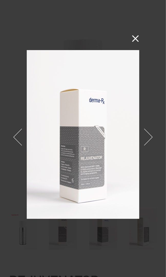 Derma -rx REJUVENATOR, Beauty & Personal Care, Face, Face Care on Carousell