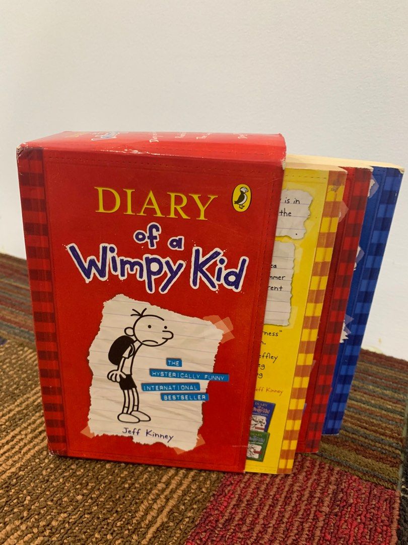 Diary of a Wimpy Kid (Jeff Kinney), Hobbies & Toys, Books & Magazines ...