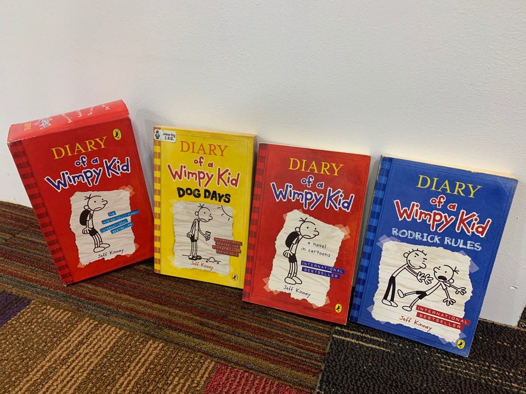 Diary of a Wimpy Kid (Jeff Kinney), Hobbies & Toys, Books & Magazines ...
