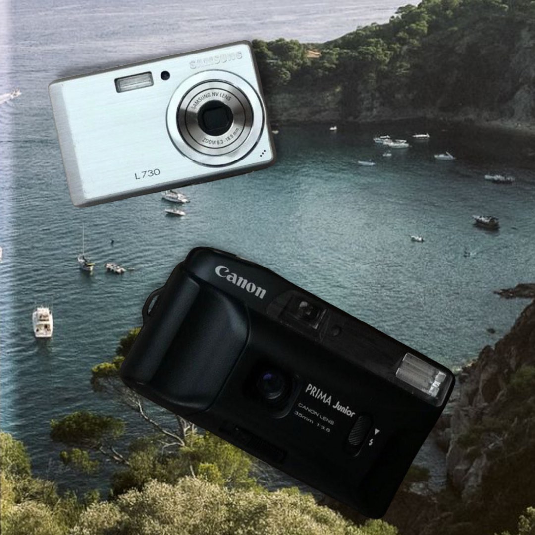 Digi Cam + Film Cam Bundle, Photography, Cameras on Carousell