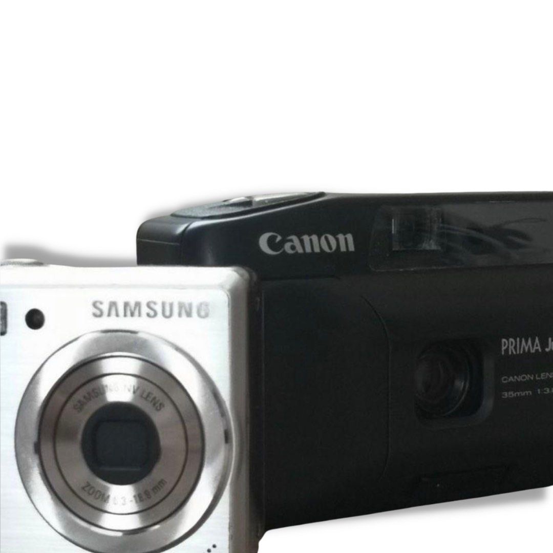 Digi Cam + Film Cam Bundle, Photography, Cameras on Carousell