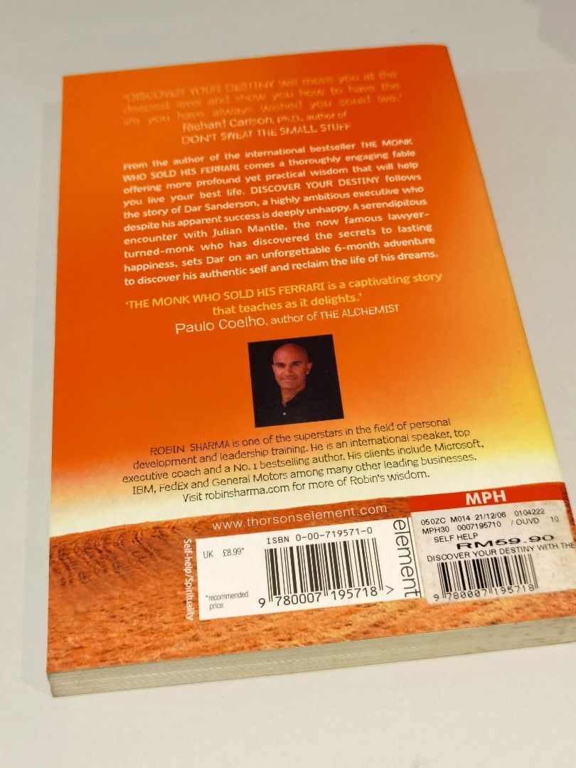 Discover Your Destiny With The Monk Who Sold His Ferrari The 7 Stages ...