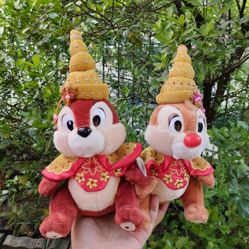 DISNEY Chip & Dale Plush dolls, Hobbies & Toys, Toys & Games on Carousell