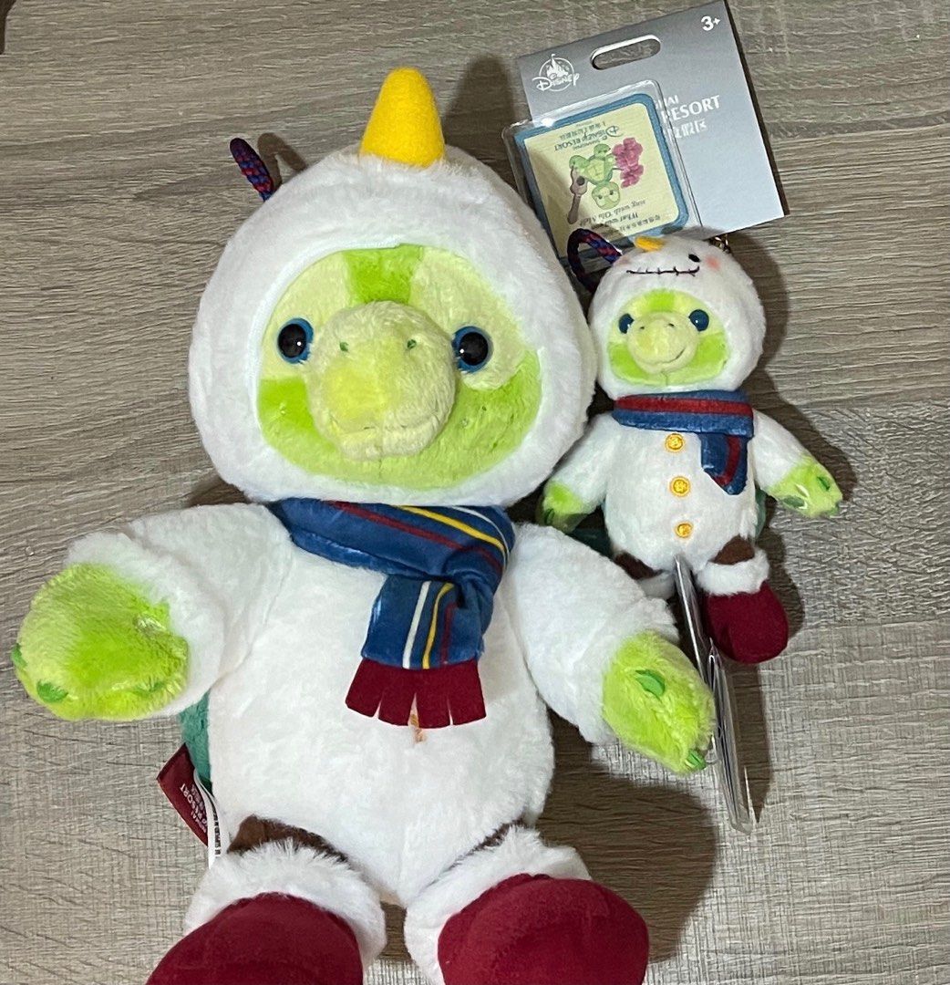 disney迪士尼olumel duffy friends公仔聖誕雪人一套 duffy stellalou linabell olu ...