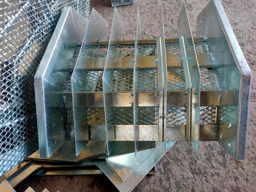 DNC Steel Fabrication laddertype HDG Cable tray heavy duty hot dip ...