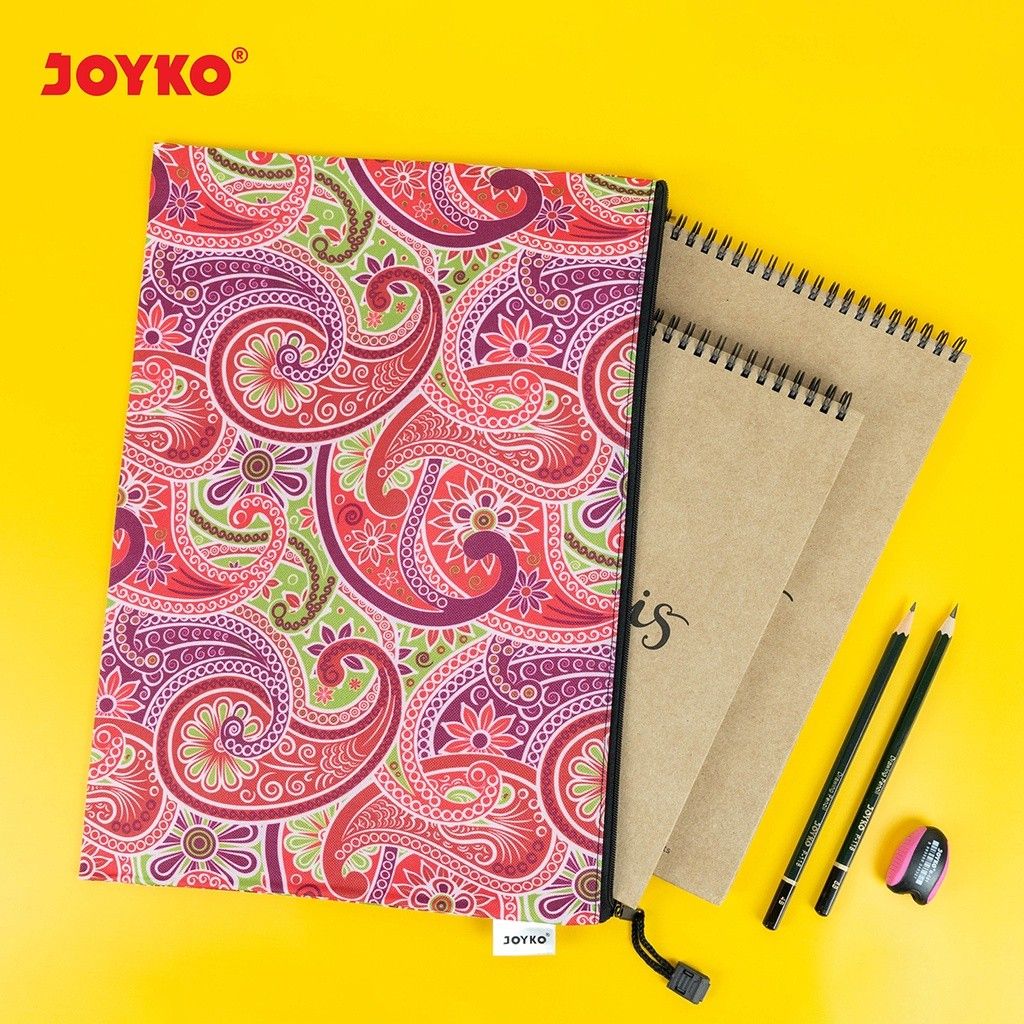 Document Bag Tas Dokumen Ukuran B5 Map Sleting Resleting Batik Paper ...