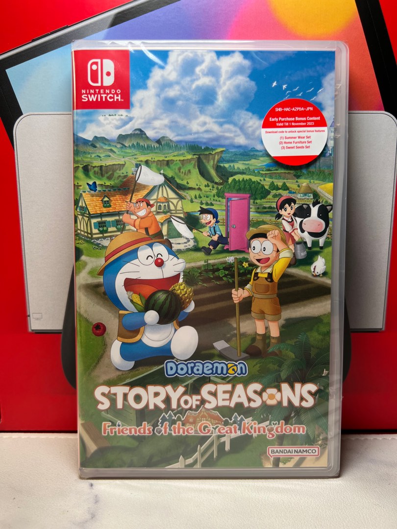 [FREE delivery] Doraemon Story of Seasons Nintendo Switch Game, Video ...