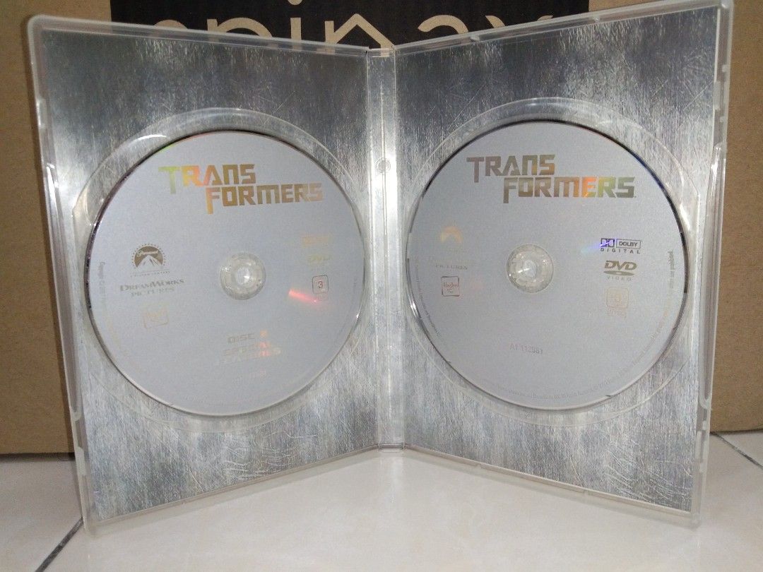 DVD 'Transformers 1-2' dan CD Ost Transformers 3, Hobbies & Toys, Music ...