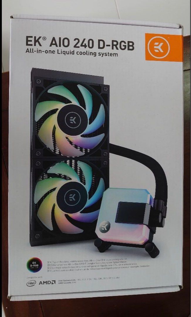 EK-AIO 240 D-RGB [240mm AIO with RGB], Computers & Tech, Parts ...