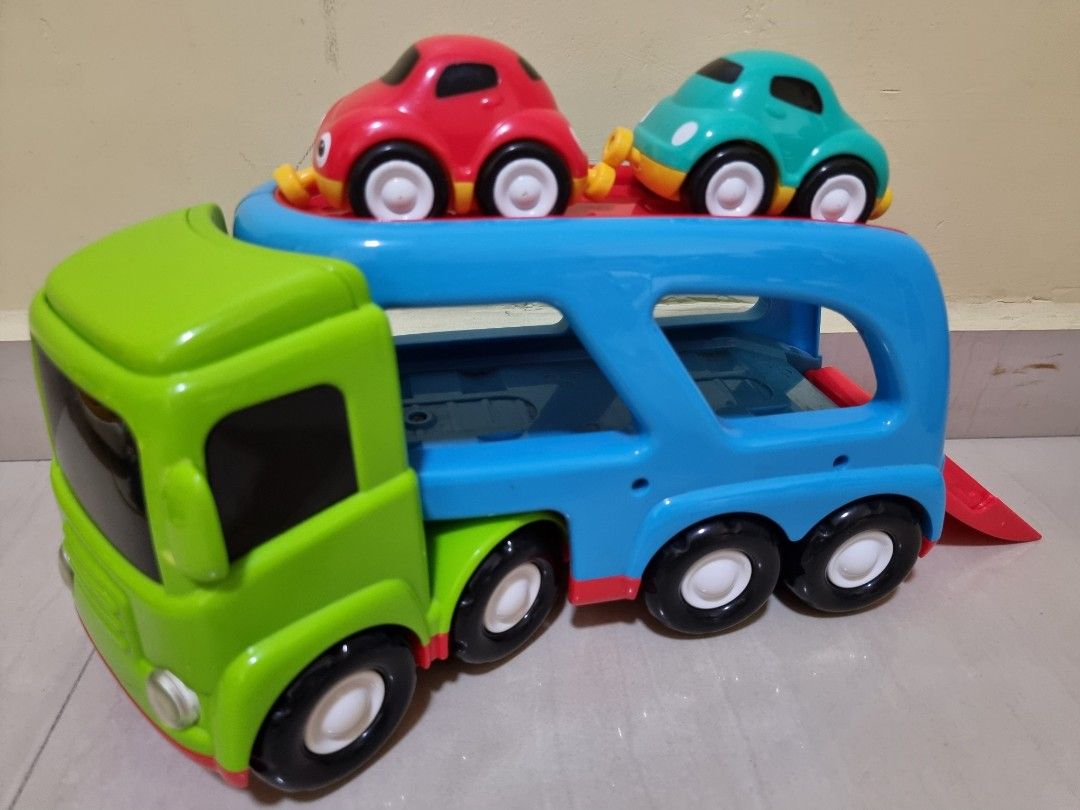 ELC Whizz World Car Transporter, Hobbies & Toys, Toys & Games on Carousell