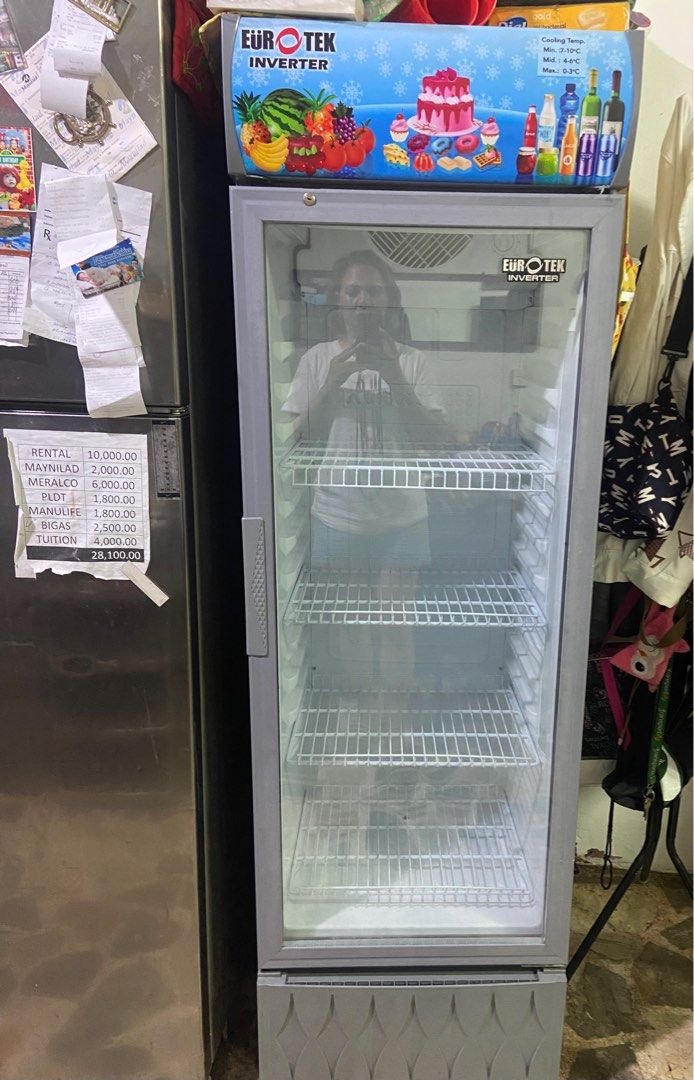 Eurotek Inverter Chiller 9cu, TV & Home Appliances, Kitchen Appliances ...