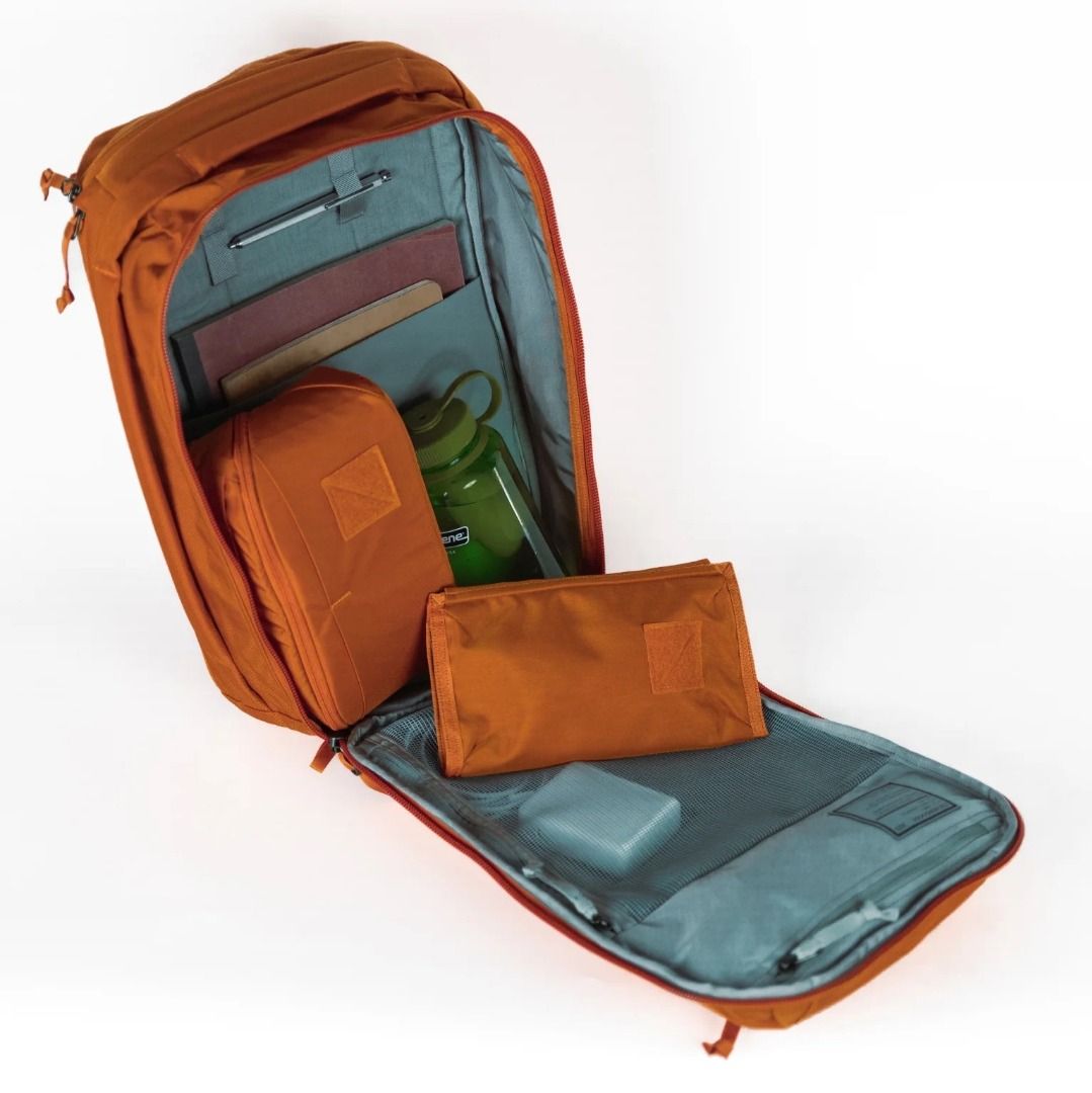 Evergoods - The Burnt Orange Collection (CPL 24L backpack, CAP2/CAP1 pouch, MHP 3.5L hip pack ...
