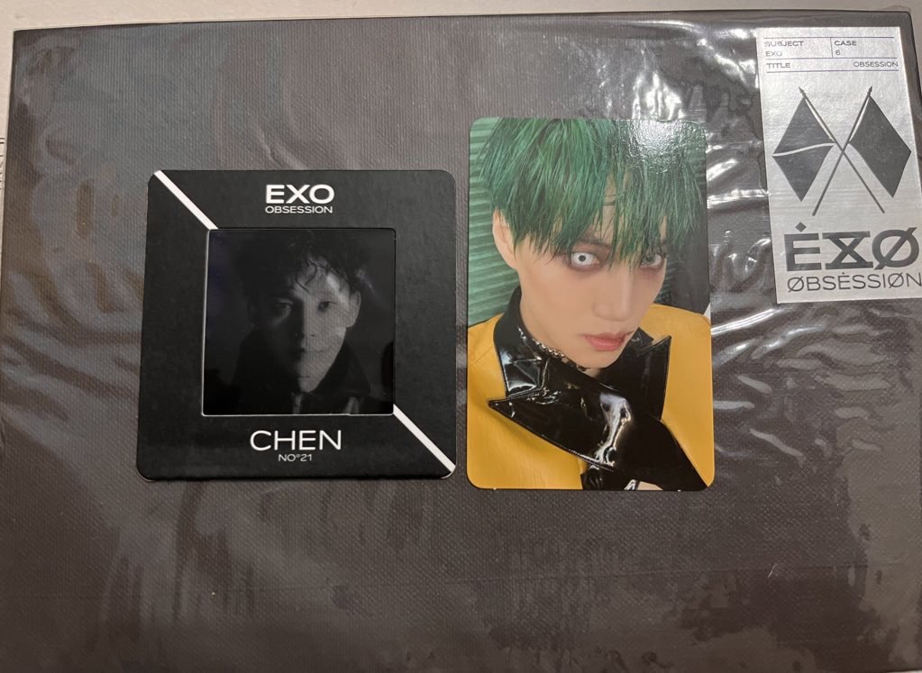 EXO Obsession Album Kai & Chen, Hobbies & Toys, Collectibles ...