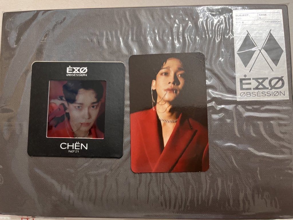 EXO Obsession Album Kai & Chen, Hobbies & Toys, Collectibles ...