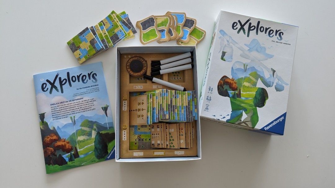 Explorers board game, Hobbies & Toys, Toys & Games on Carousell
