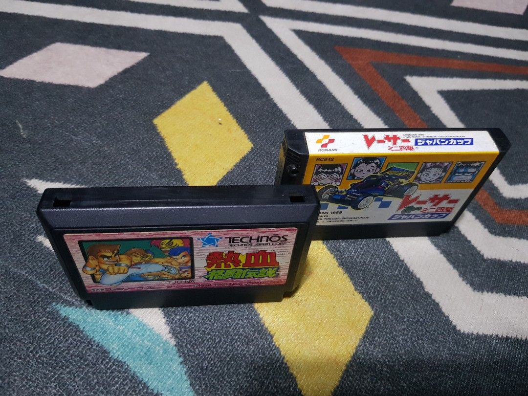Famicom Cart Game, Video Gaming, Video Games, Nintendo on Carousell