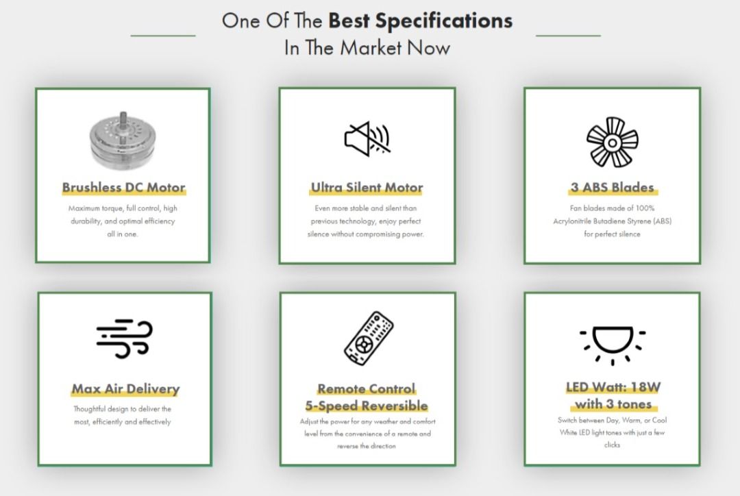 Fanco B-STAR Ceiling Fan in White / Wood / Black, Furniture & Home ...