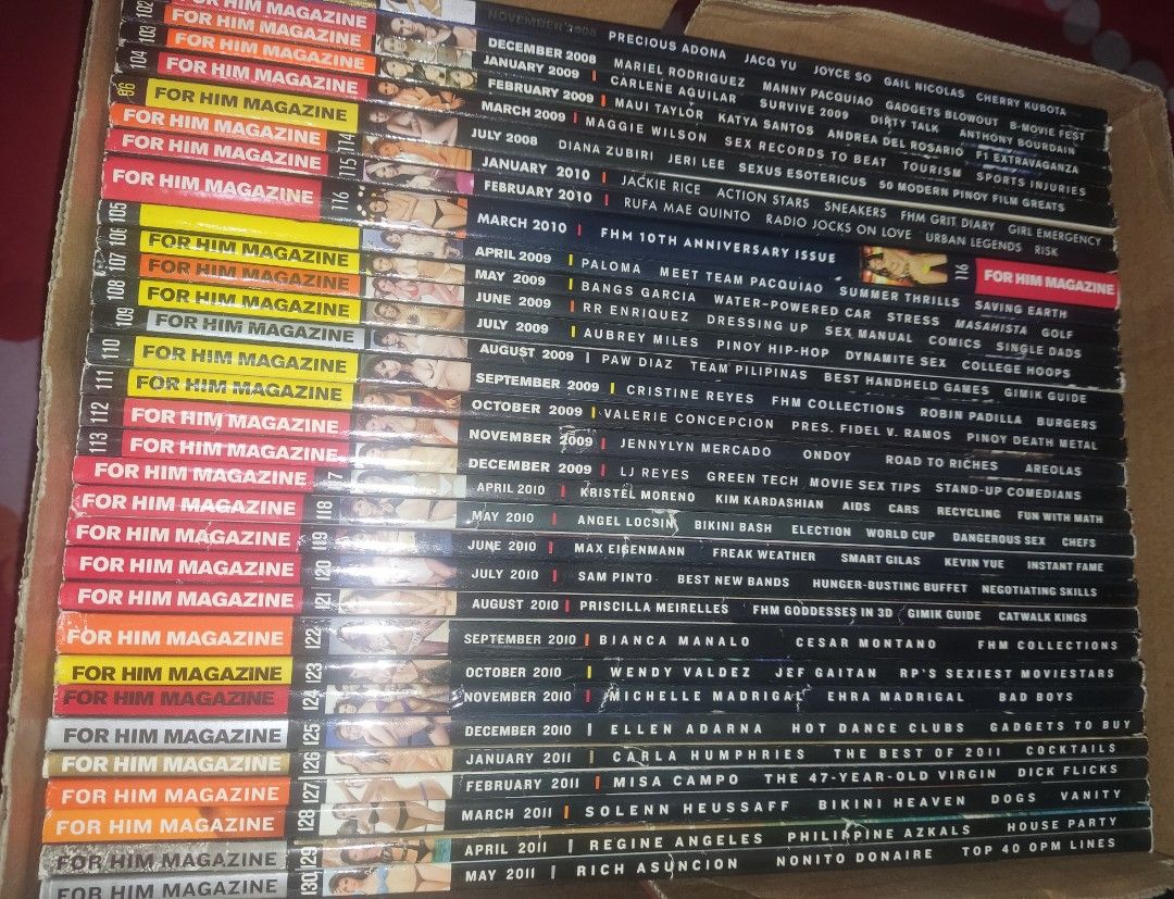 FHM collection (2005-2011 incomplete), Hobbies & Toys, Books ...