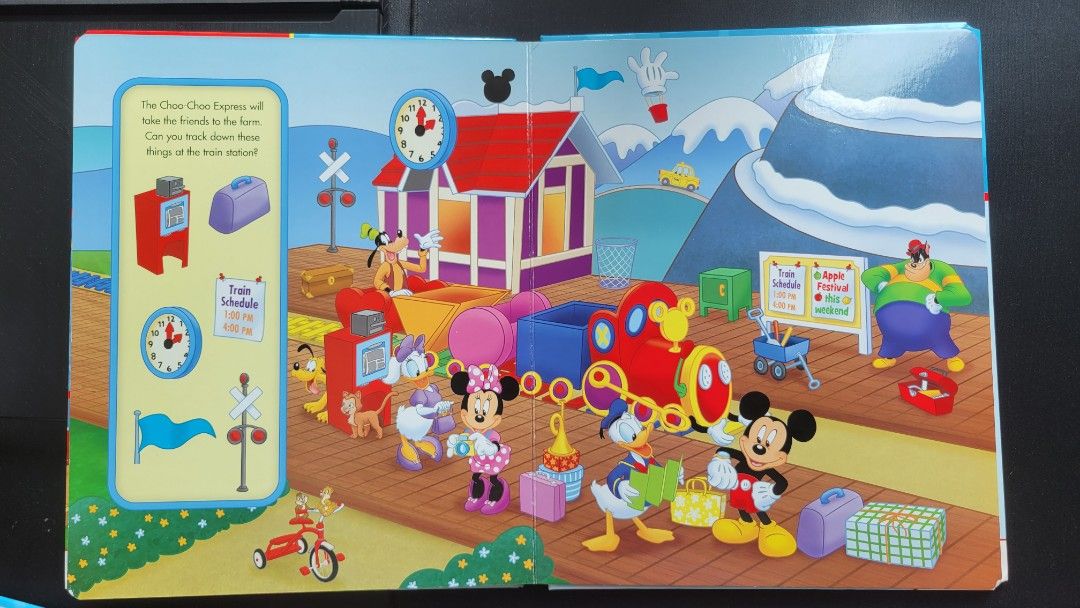 Disney Junior - First Look and Find, 興趣及遊戲, 書本 & 文具, 小朋友書 - Carousell