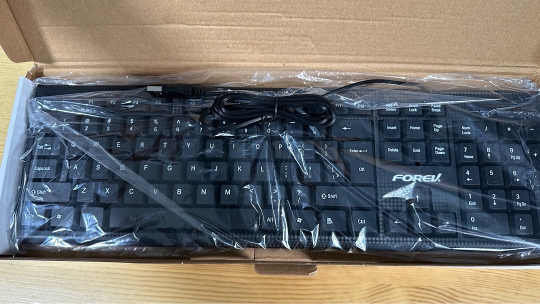 Forev Keyboard (FV-K5C), Computers & Tech, Parts & Accessories ...