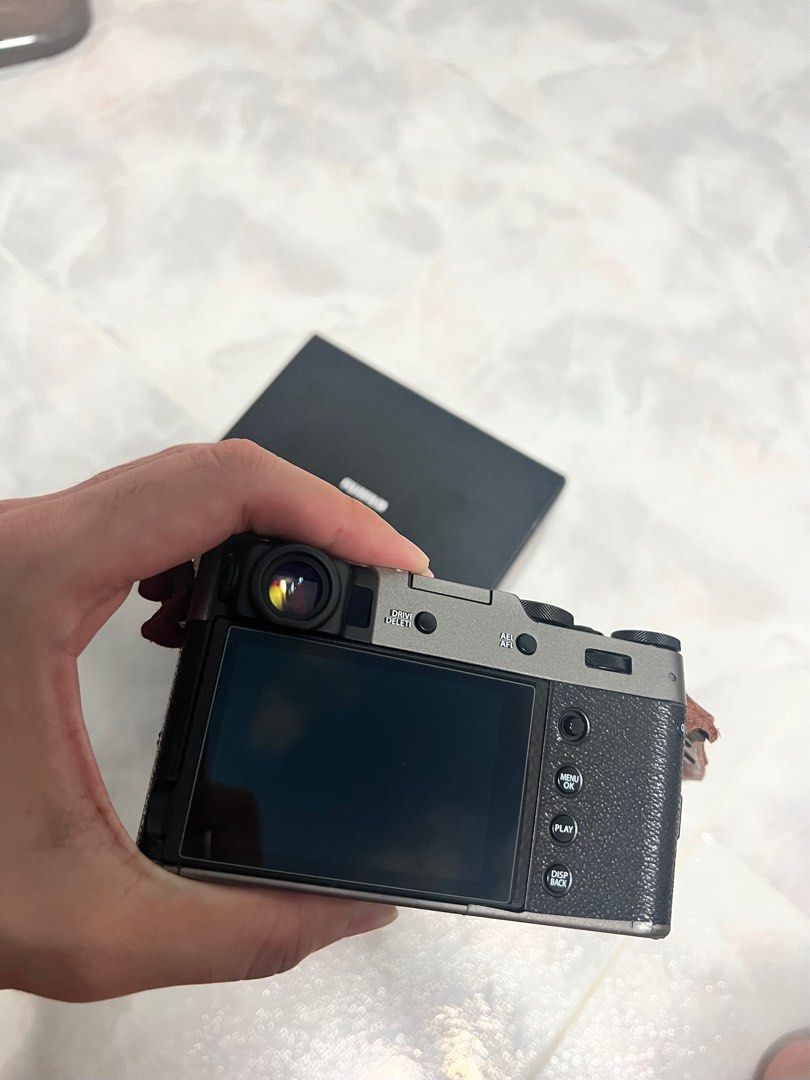 Fujifilm X100V with WCL-X100 II, Photography, Cameras on Carousell