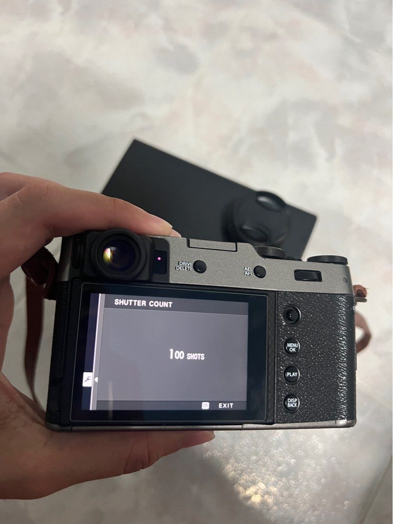 Fujifilm X100V with WCL-X100 II, Photography, Cameras on Carousell