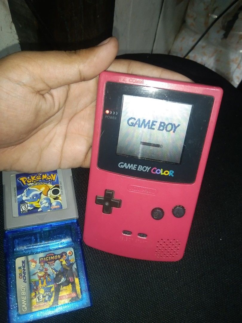 GameBoy Color primary color red, Video Gaming, Video Game Consoles ...