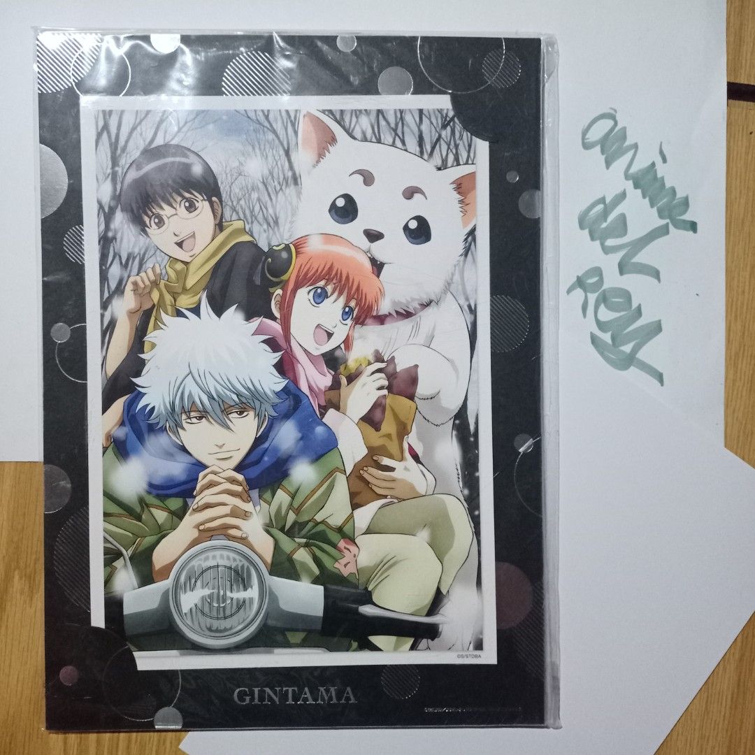 Gintama Official Poster Set, Hobbies & Toys, Books & Magazines, Comics ...