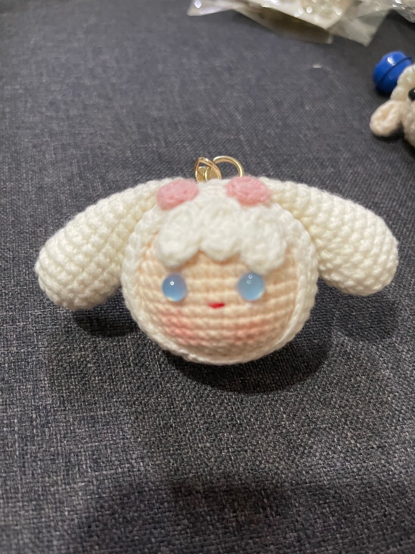 Handmade Cinnamoroll tuanzi keychain, Hobbies & Toys, Stationery ...