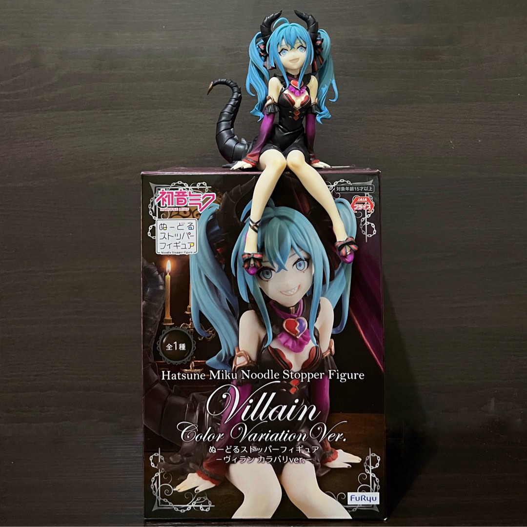 hatsune miku noodle stopper villain color variation ver. furyu, Hobbies ...