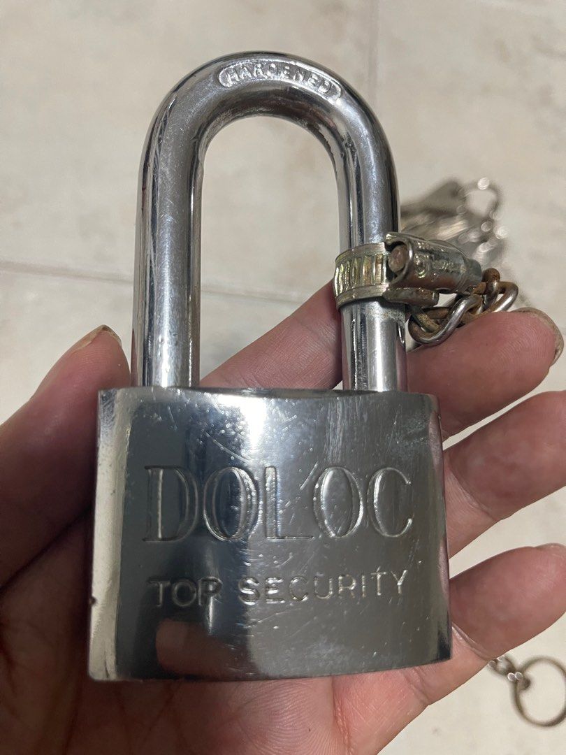 Hdb gate lock - Doloc with 7 keys, Furniture & Home Living, Security ...