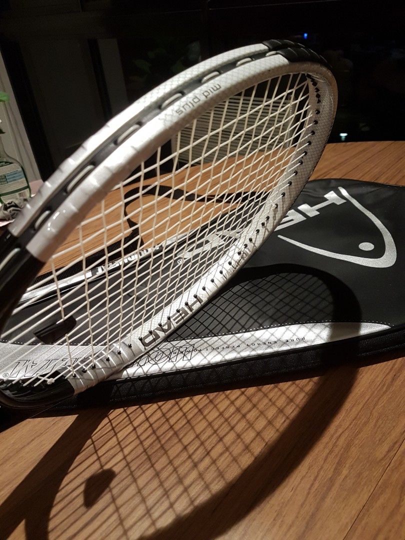 Head tennis racket Liquidmetal Rave mid plus, Sports Equipment, Other ...