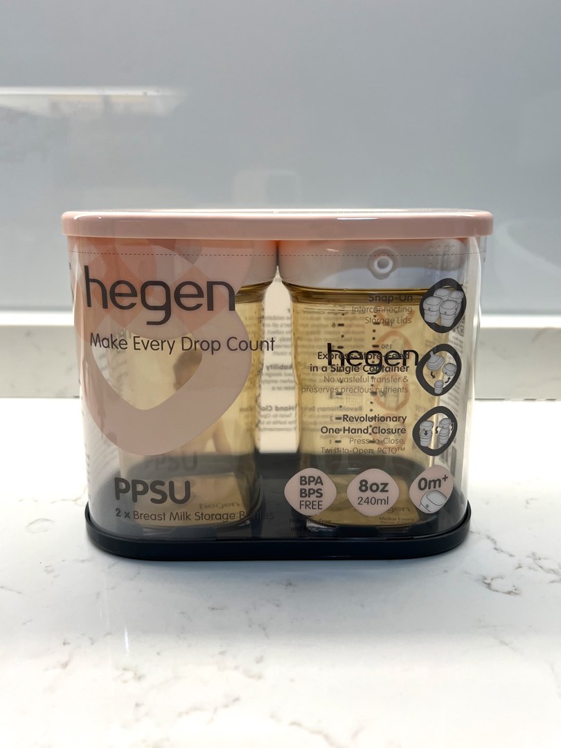 Hegen PCTO™ 240ml/8oz Breast Milk Storage PPSU, 2-Pack, Babies & Kids, Nursing & Feeding ...