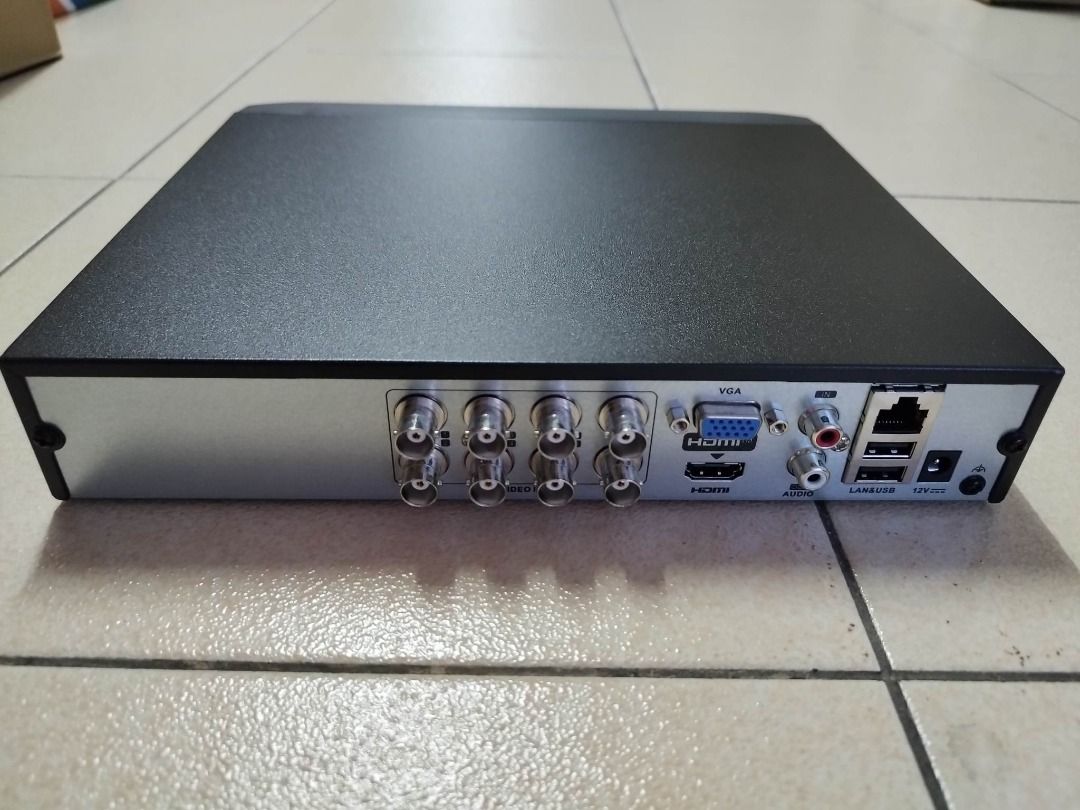 HIKVISION TVI-8CH4D4B-2MP-ColorVu 8CH Package Kit 2MP, Furniture & Home Living, Security & Locks ...